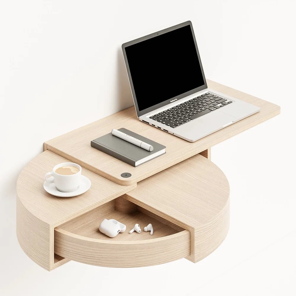 REVOLVER desk — TEIXEIRA DESIGN STUDIO
