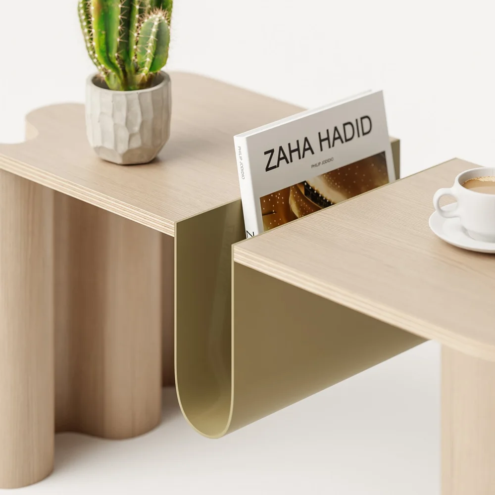 CLOTH coffee table — TEIXEIRA DESIGN STUDIO