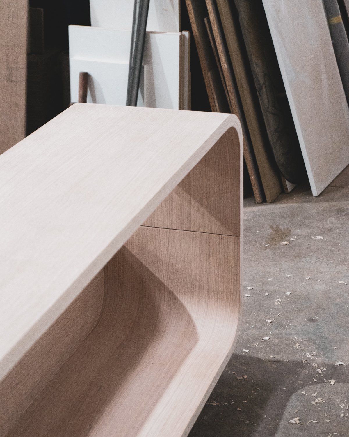 BOOMERANG bed — TEIXEIRA DESIGN STUDIO