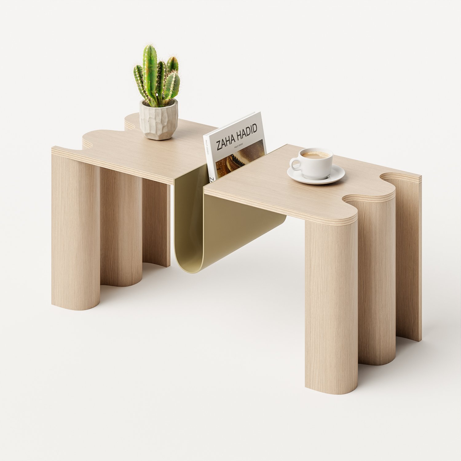 CLOTH coffee table — TEIXEIRA DESIGN STUDIO