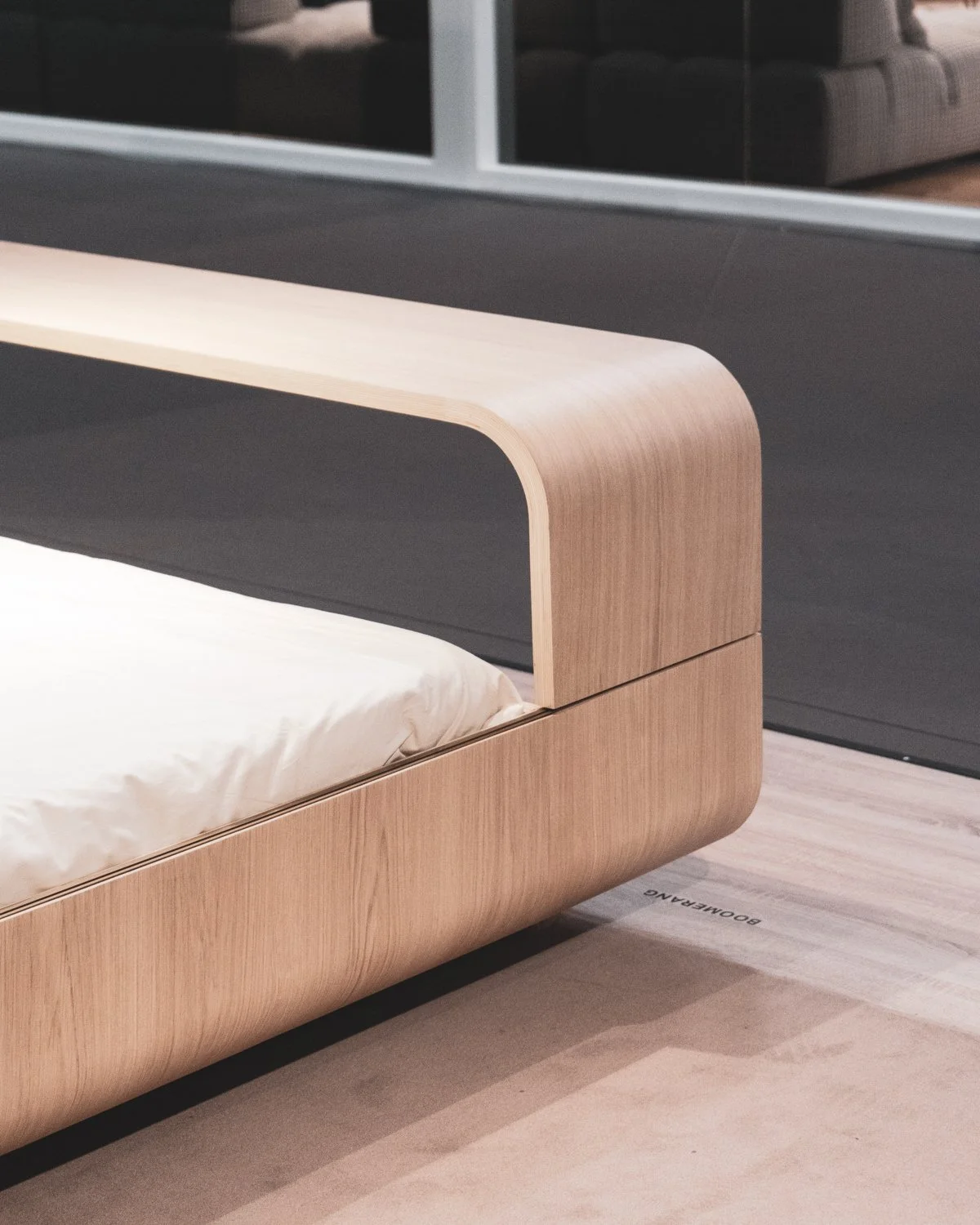 BOOMERANG bed — TEIXEIRA DESIGN STUDIO
