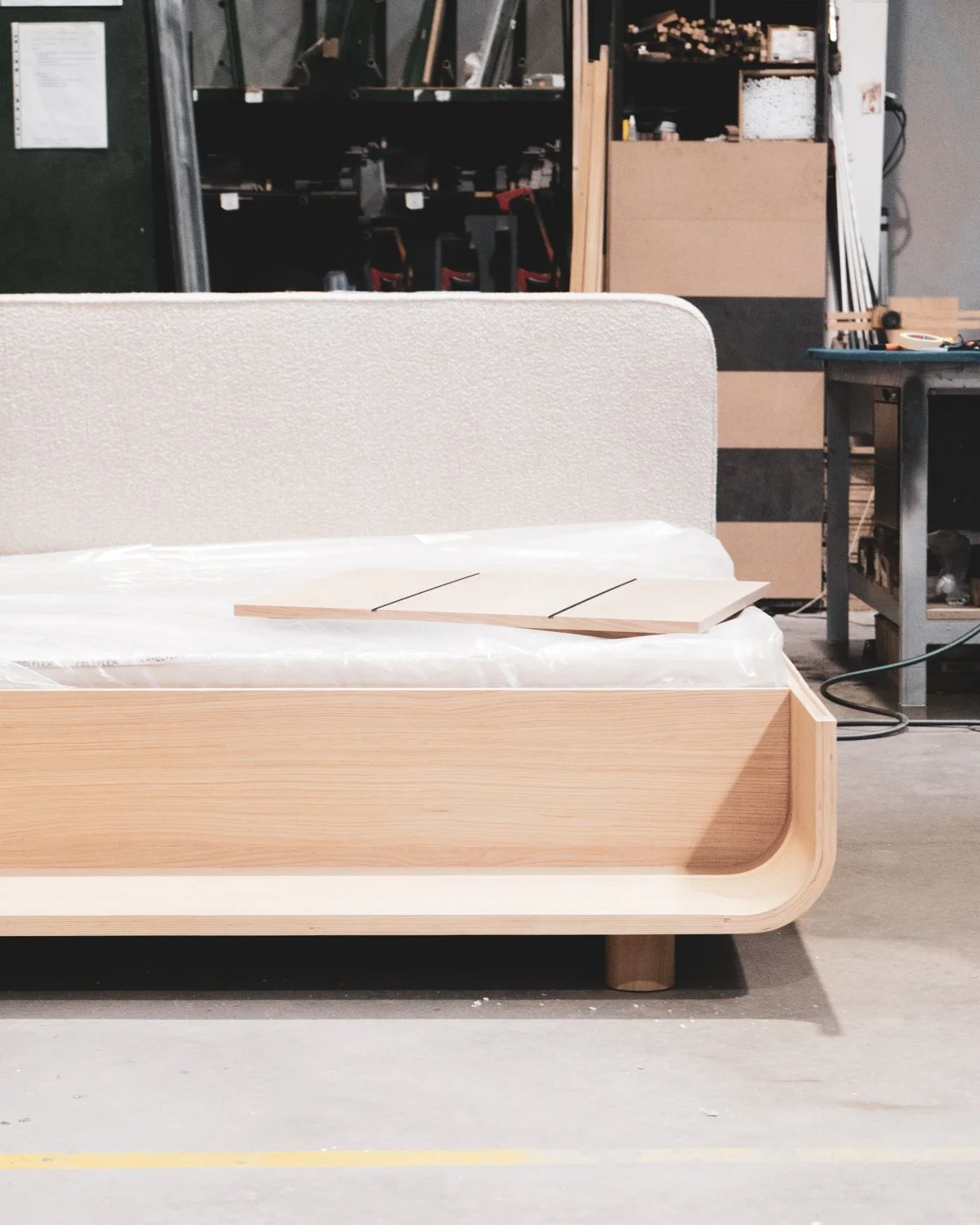BOOMERANG bed — TEIXEIRA DESIGN STUDIO