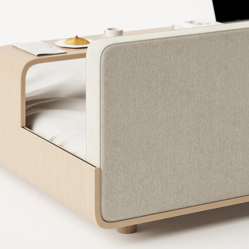 BOOMERANG bed — TEIXEIRA DESIGN STUDIO