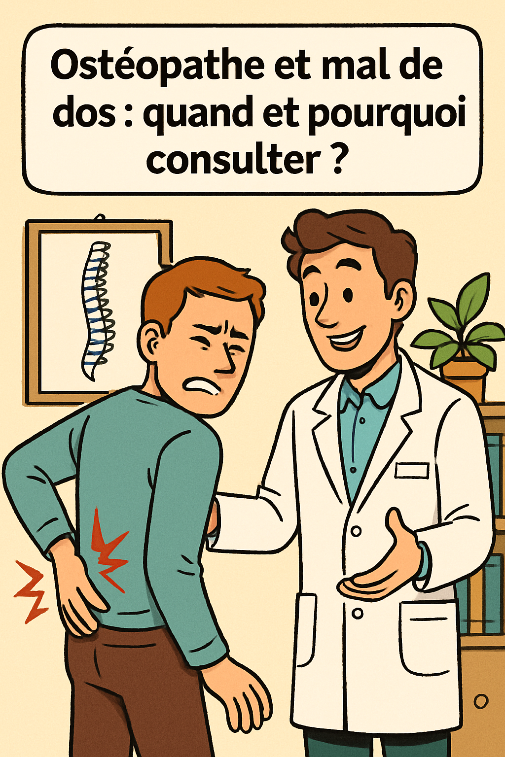 Ostéopathe et mal de dos : quand et pourquoi consulter ? — Ostéopathe Savigny-Le-Temple