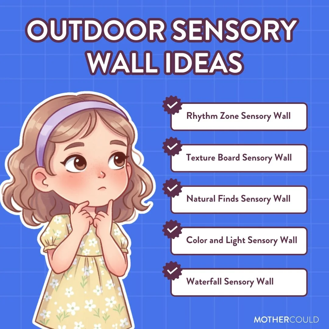How to Make an Outdoor Sensory Wall: Creative Backyard DIY