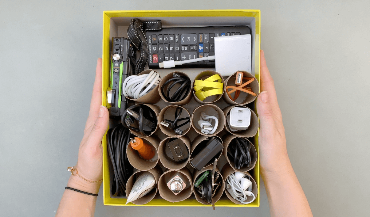 Recycled Cardboard Drawer Organizer
