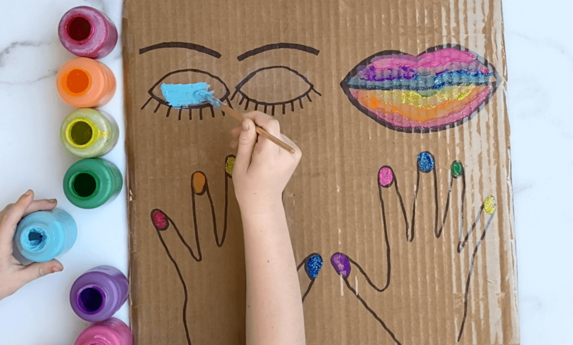 HOW TO MAKE A WIPEABLE PAINT BOARD