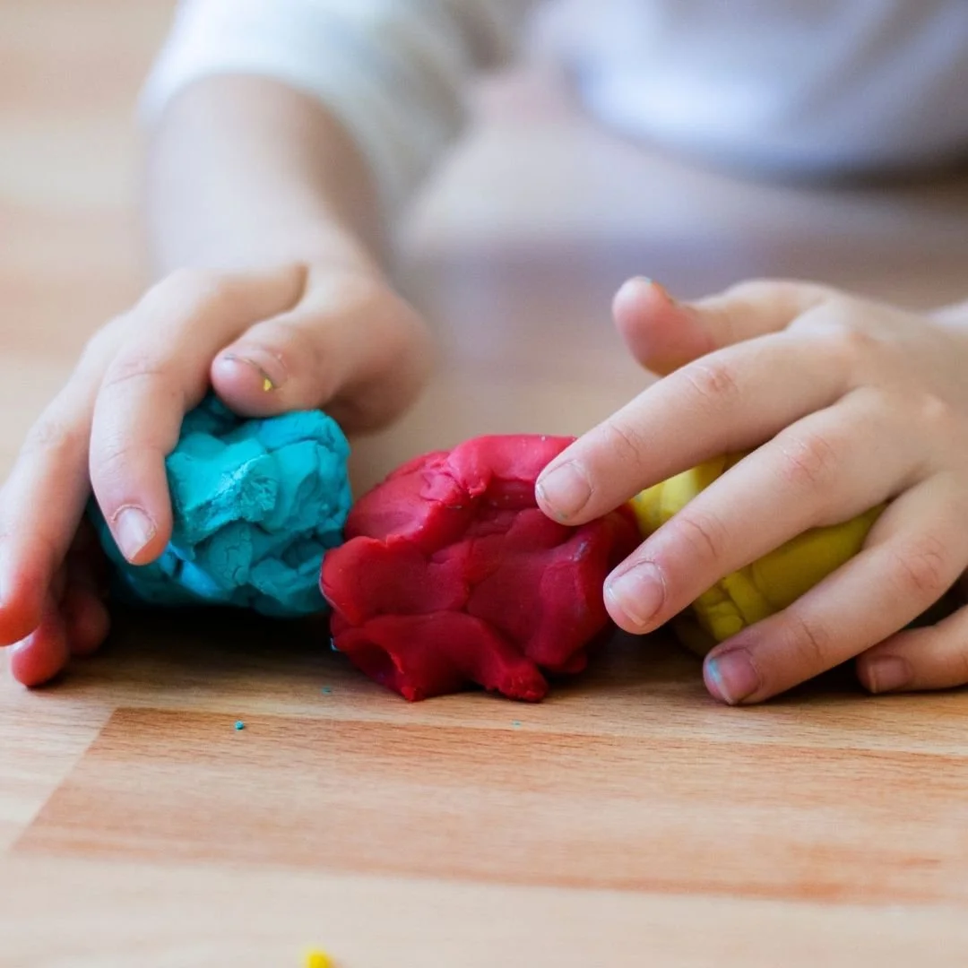 Adding Moisture to Dried Playdough Makes Play-doh Soft Again