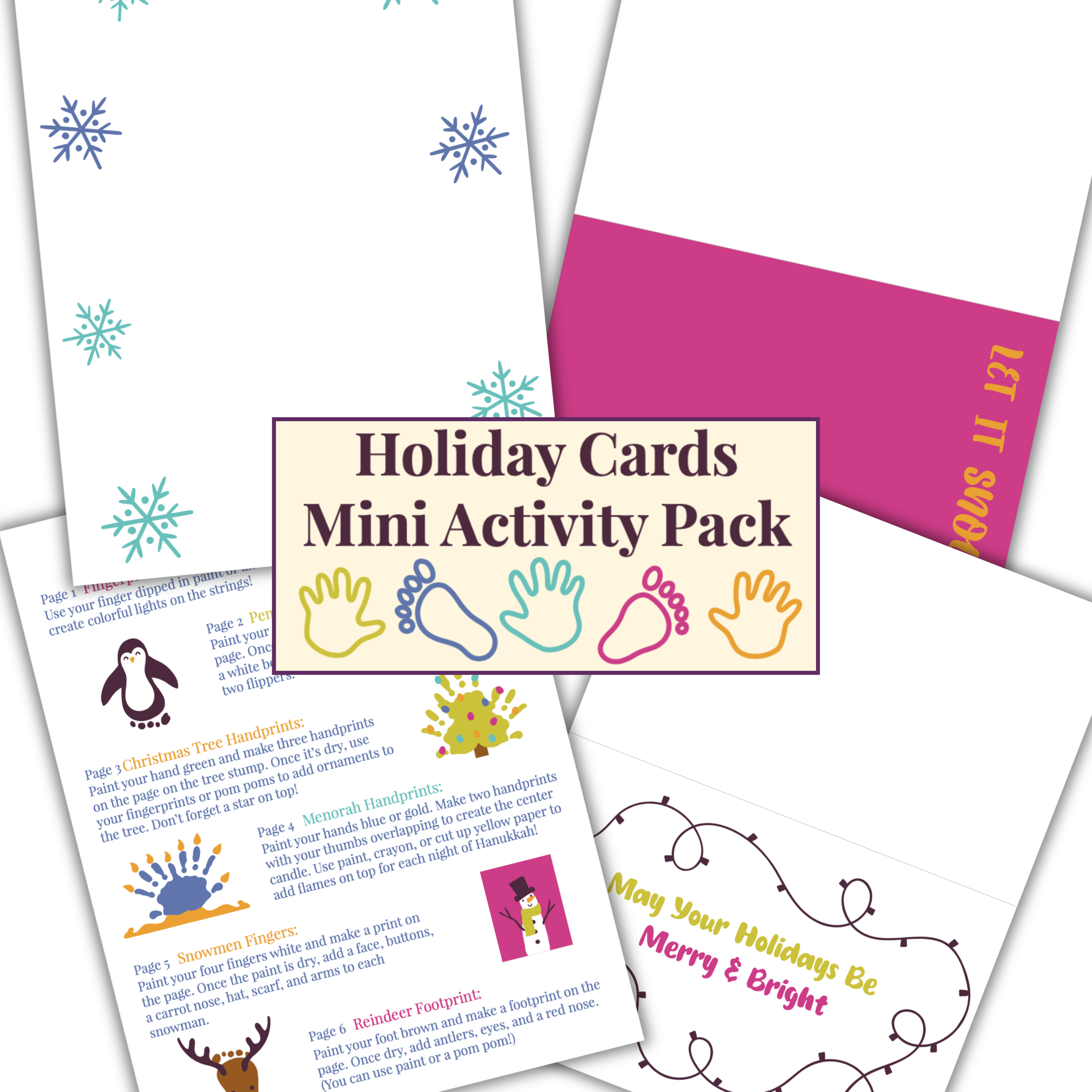 Printable Activity Packs