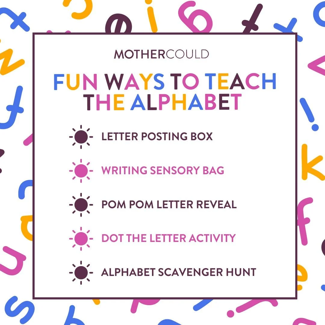 10 Fun Ways to Teach the Alphabet