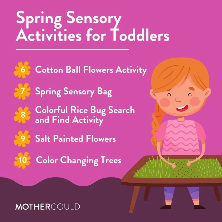 10 Spring Sensory Activities for Toddlers