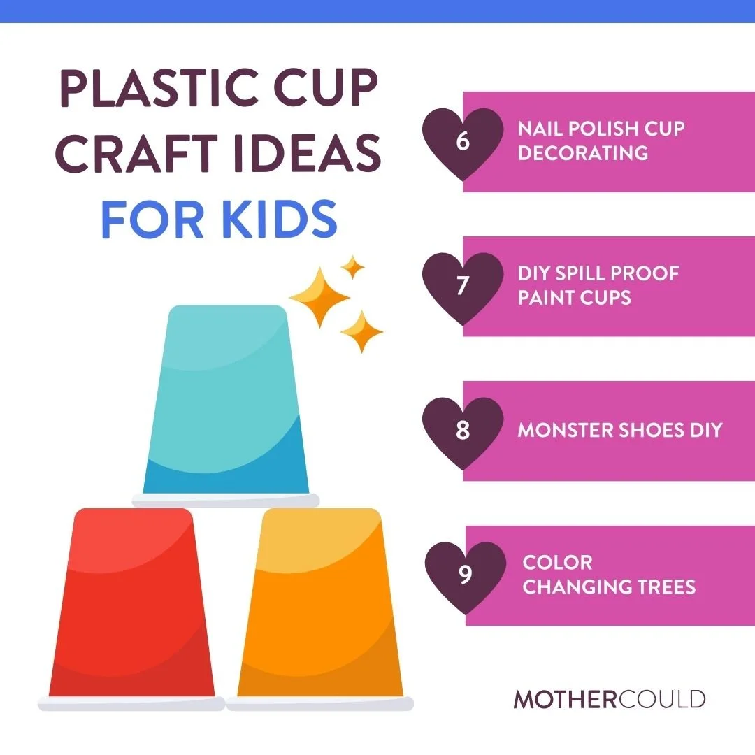 9 Plastic Cup Craft Ideas for Kids