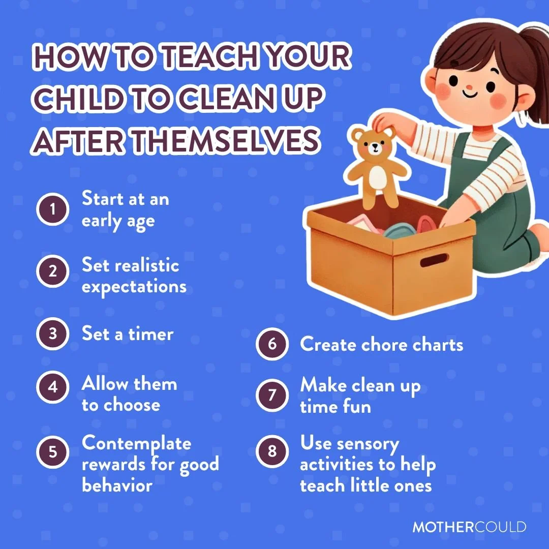 How to Teach Your Child to Clean Up After Themselves