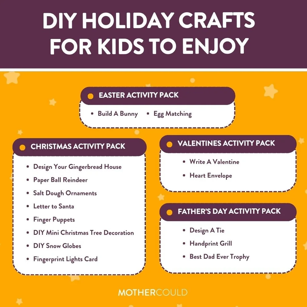 A Roundup of DIY Holiday Crafts that Your Kids will Love!