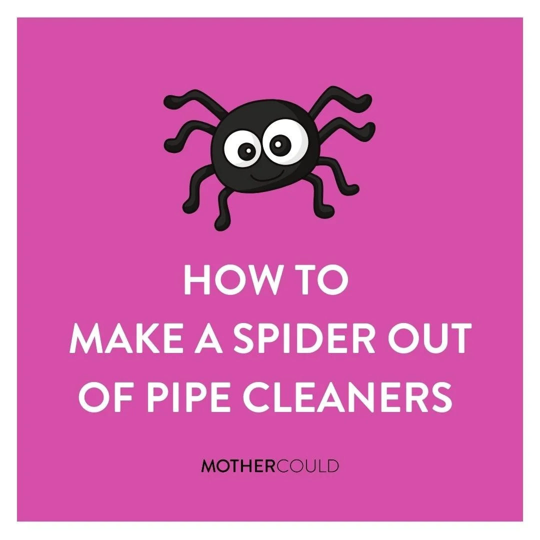 How to Make a Spider Out of Pipe Cleaners