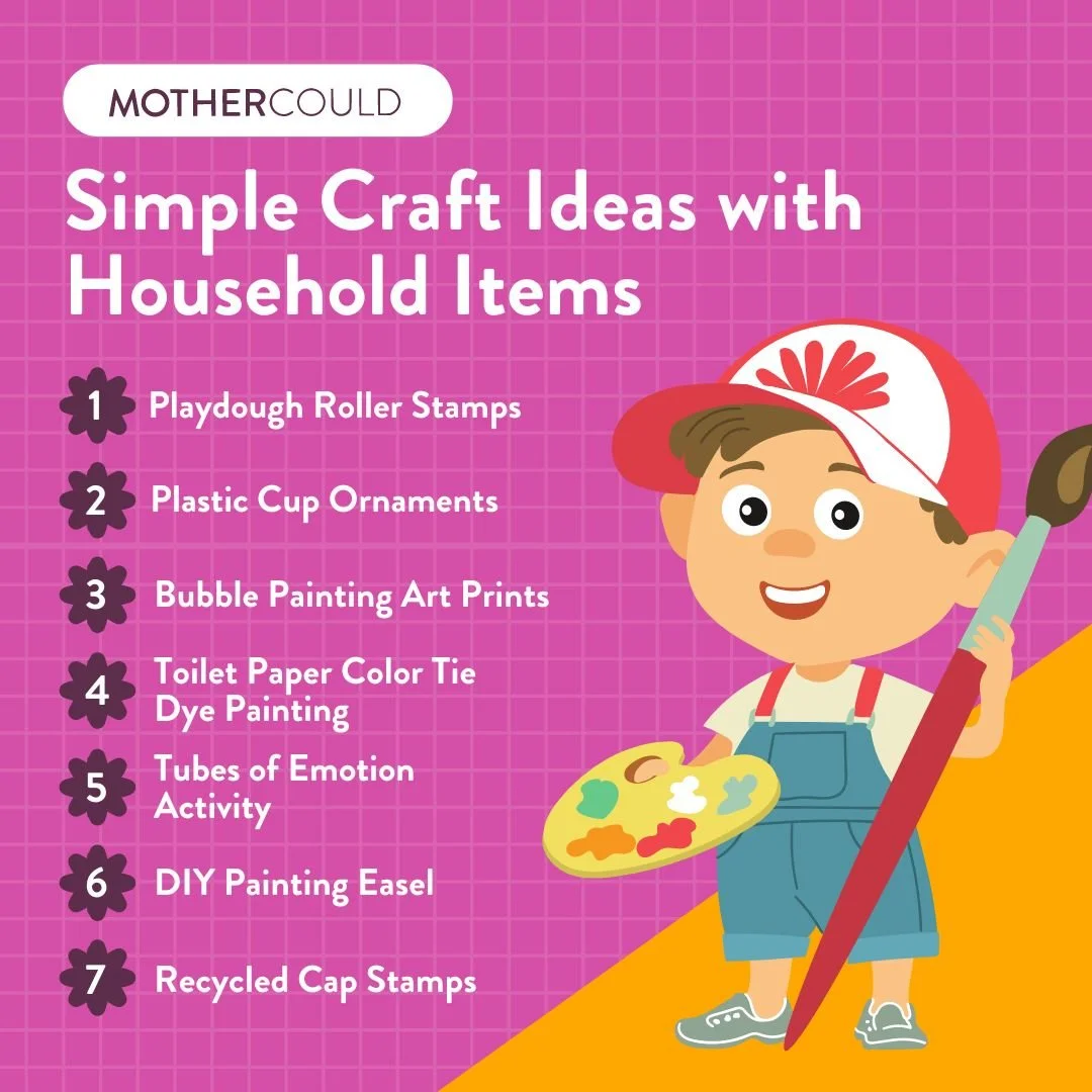 13 Simple Craft Ideas With Household Items