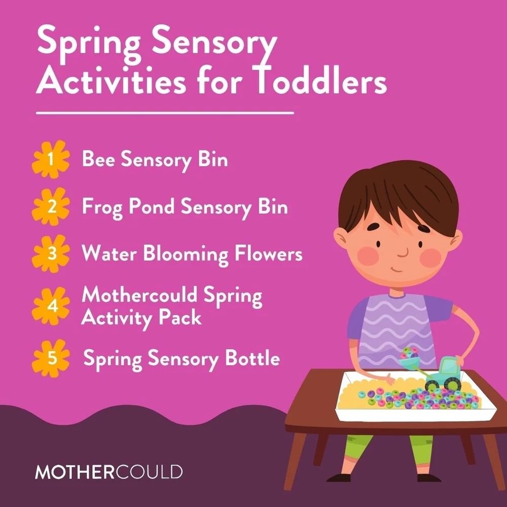 10 Spring Sensory Activities for Toddlers