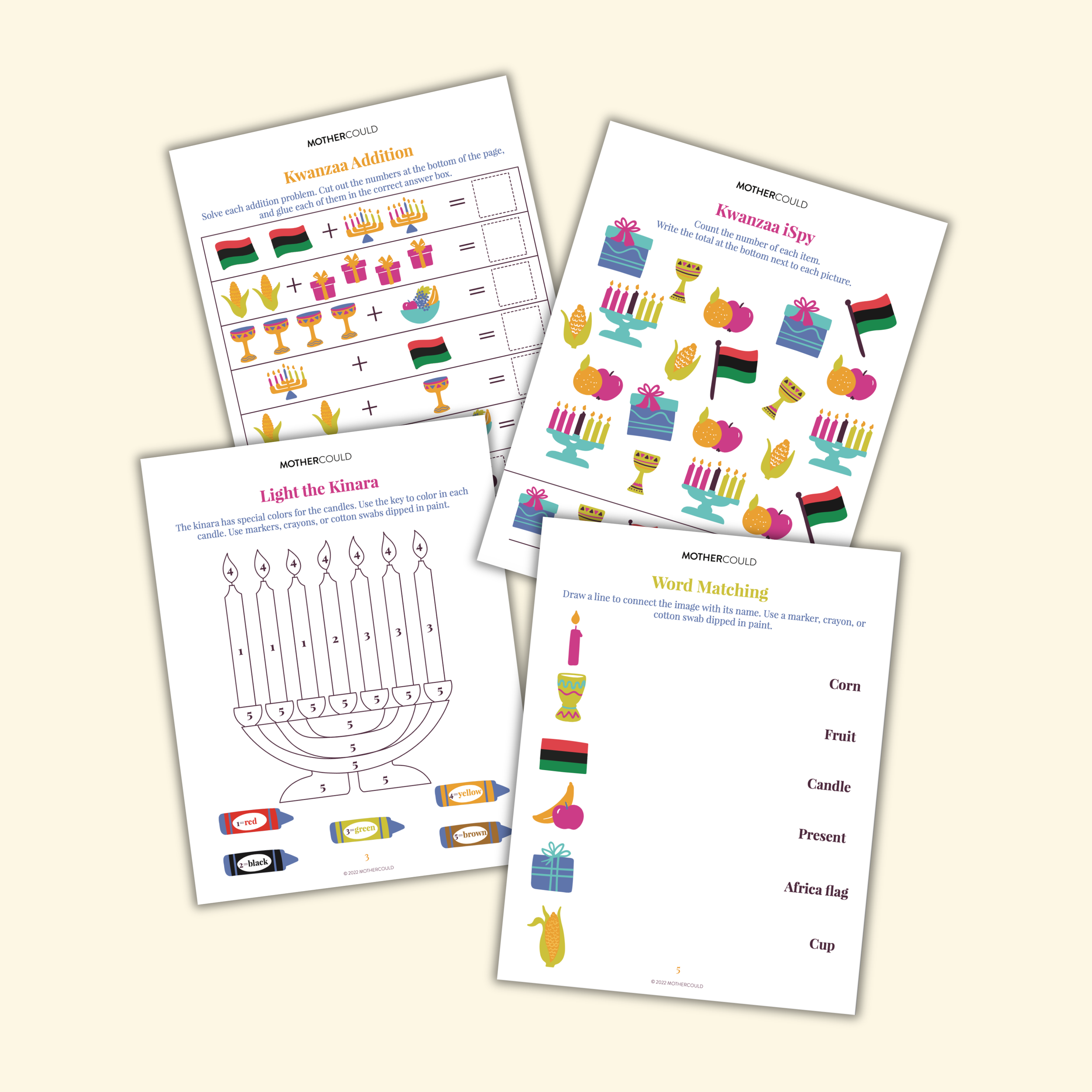 Kwanzaa Mini Activity Pack