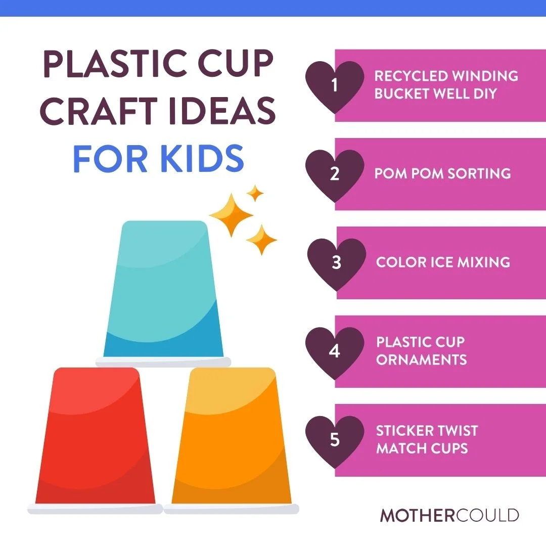 9 Plastic Cup Craft Ideas for Kids