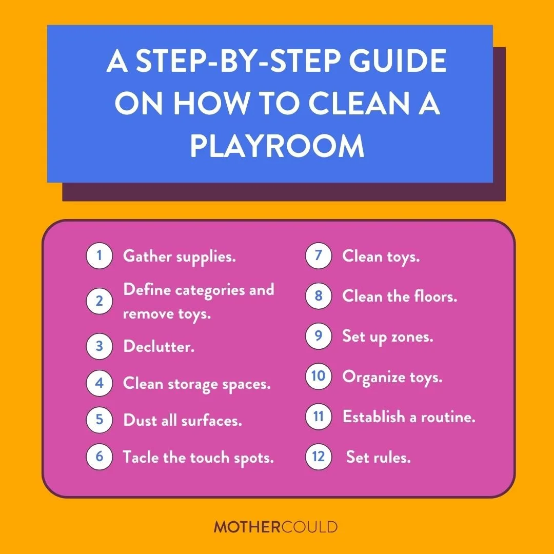 A Step-by-step Guide on How to Clean a Playroom