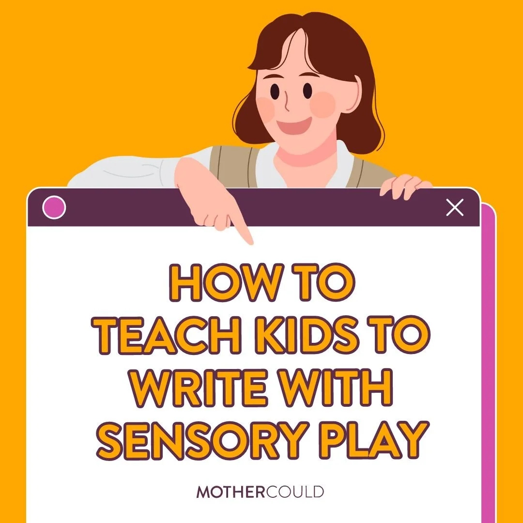 How to Teach Kids to Write With Sensory Play