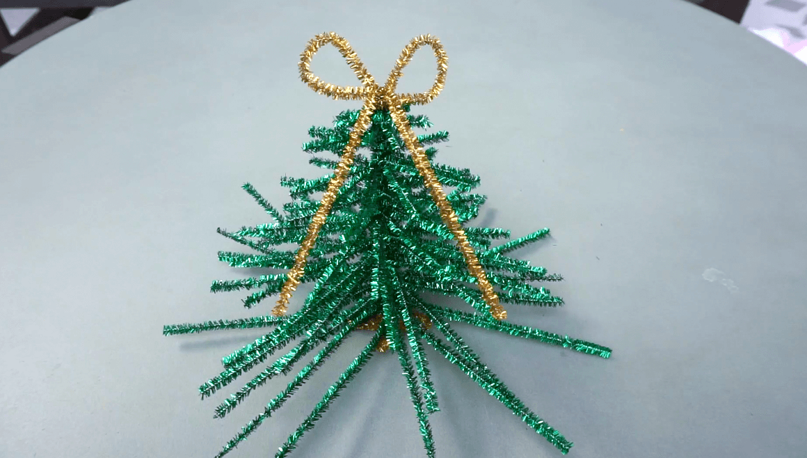 DIY Mini Christmas Tree Decoration | Kids Craft Idea