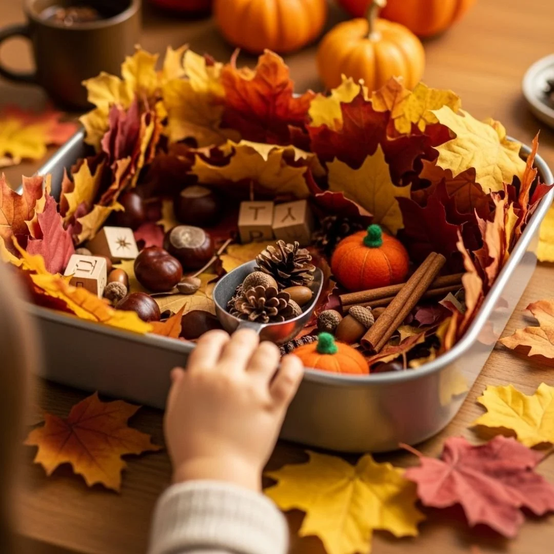 Kids Fall Activities: At-Home Fall Crafts and Sensory Play
