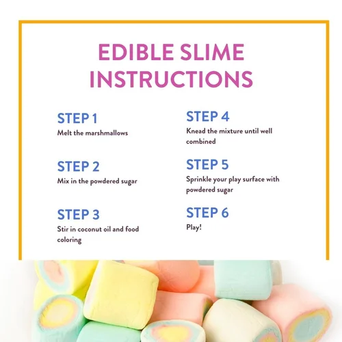 How to Make Edible Slime With Marshmallows