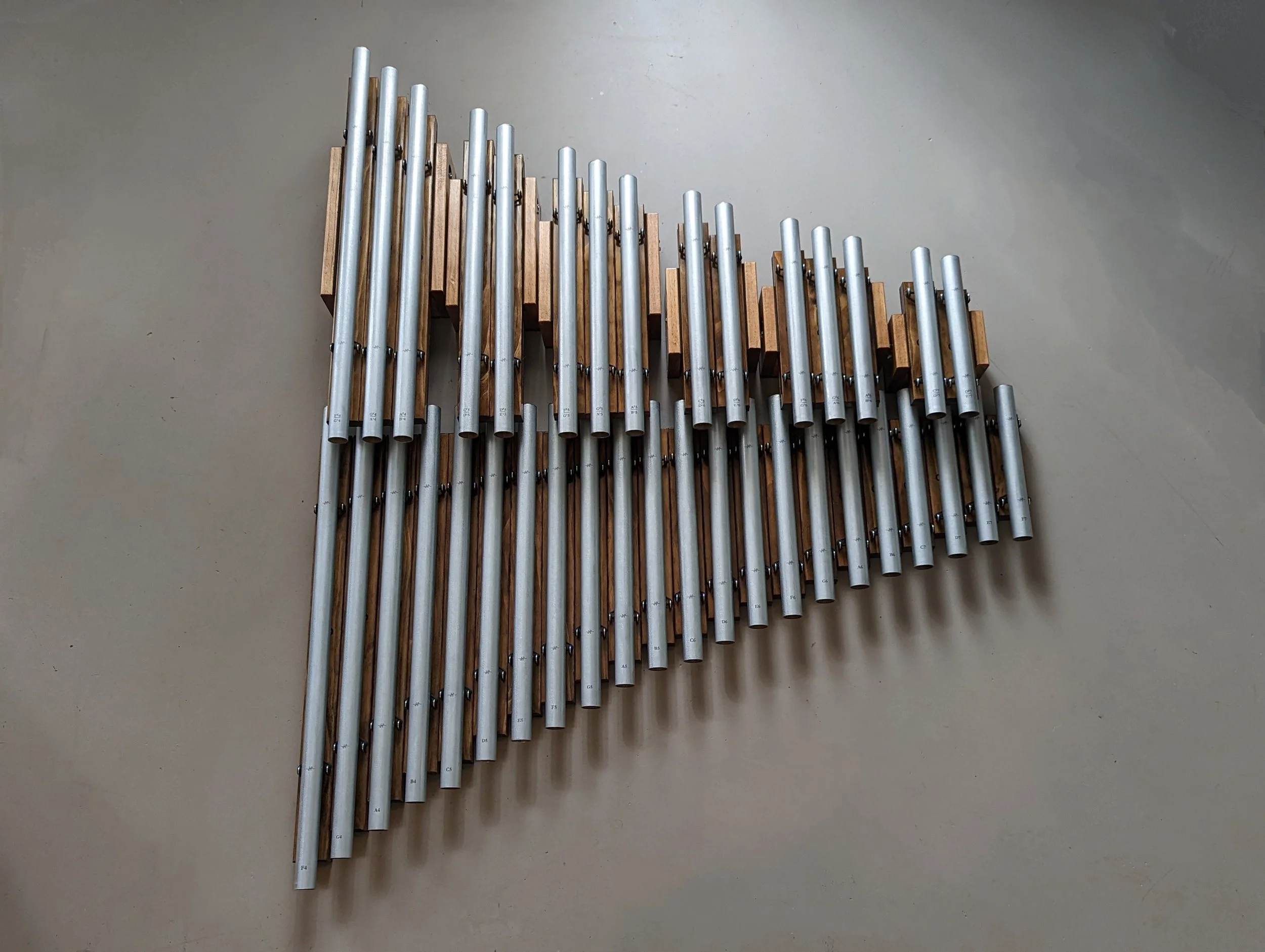 Fully Chromatic Pipe Sets — Harris Percussion