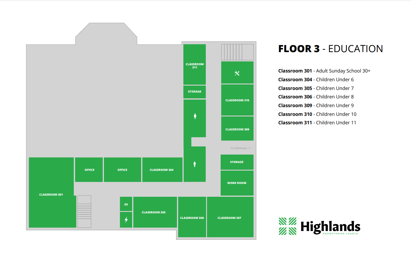 Maps — Highlands Presbyterian Church