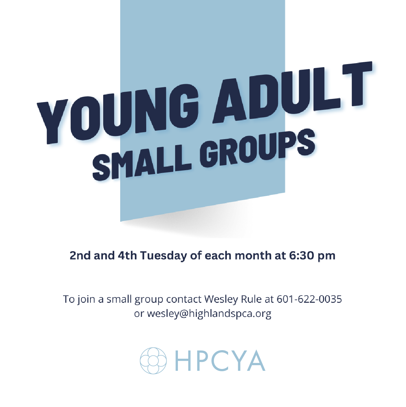 Young Adults Ministry — Highlands Presbyterian Church