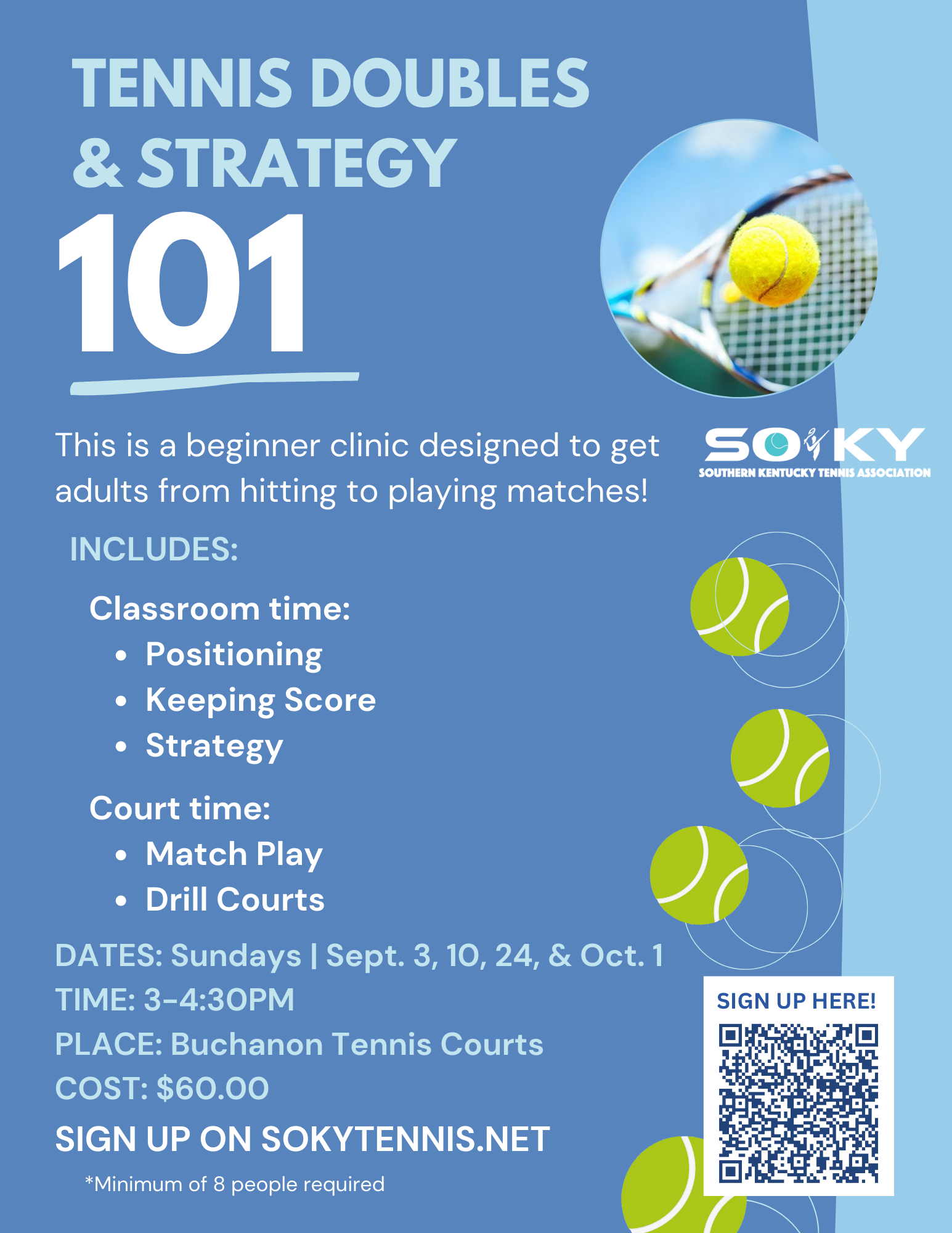 Tennis 101 — SOKY Tennis