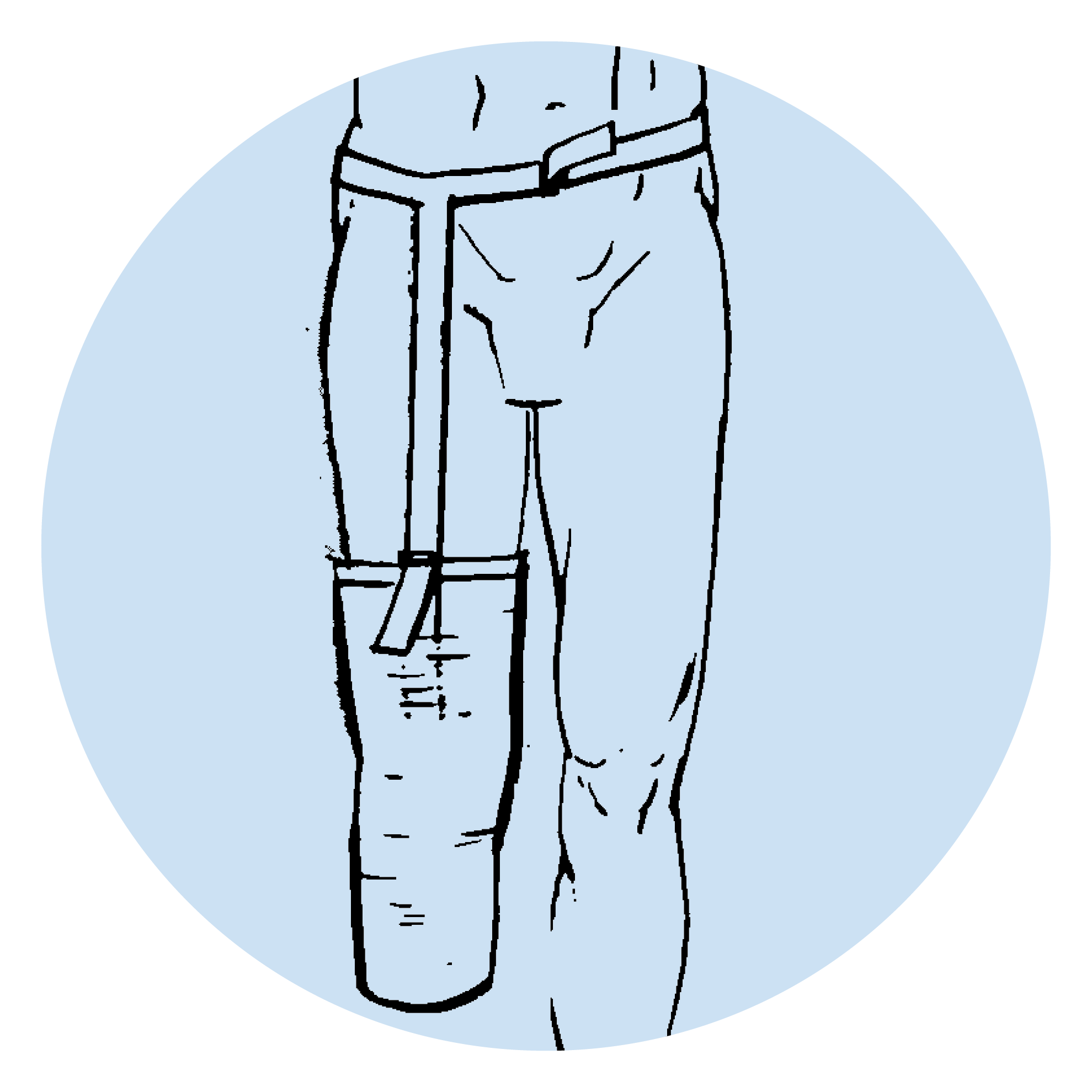 Below Knee Suspension Belts — Knit-Rite, LLC