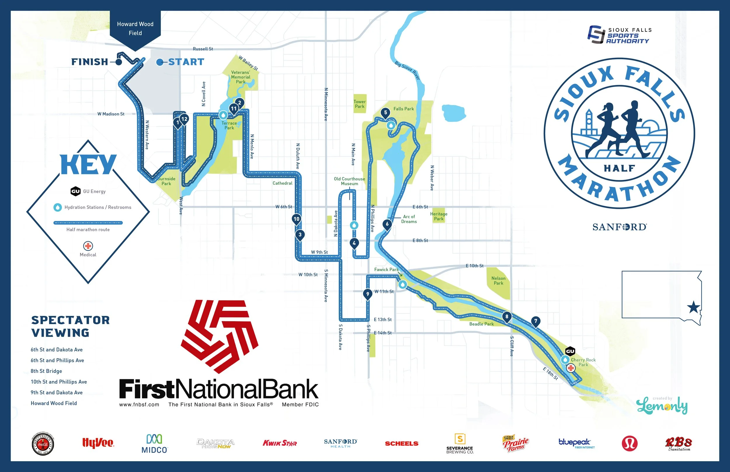 Half Marathon — Sioux Falls Marathon