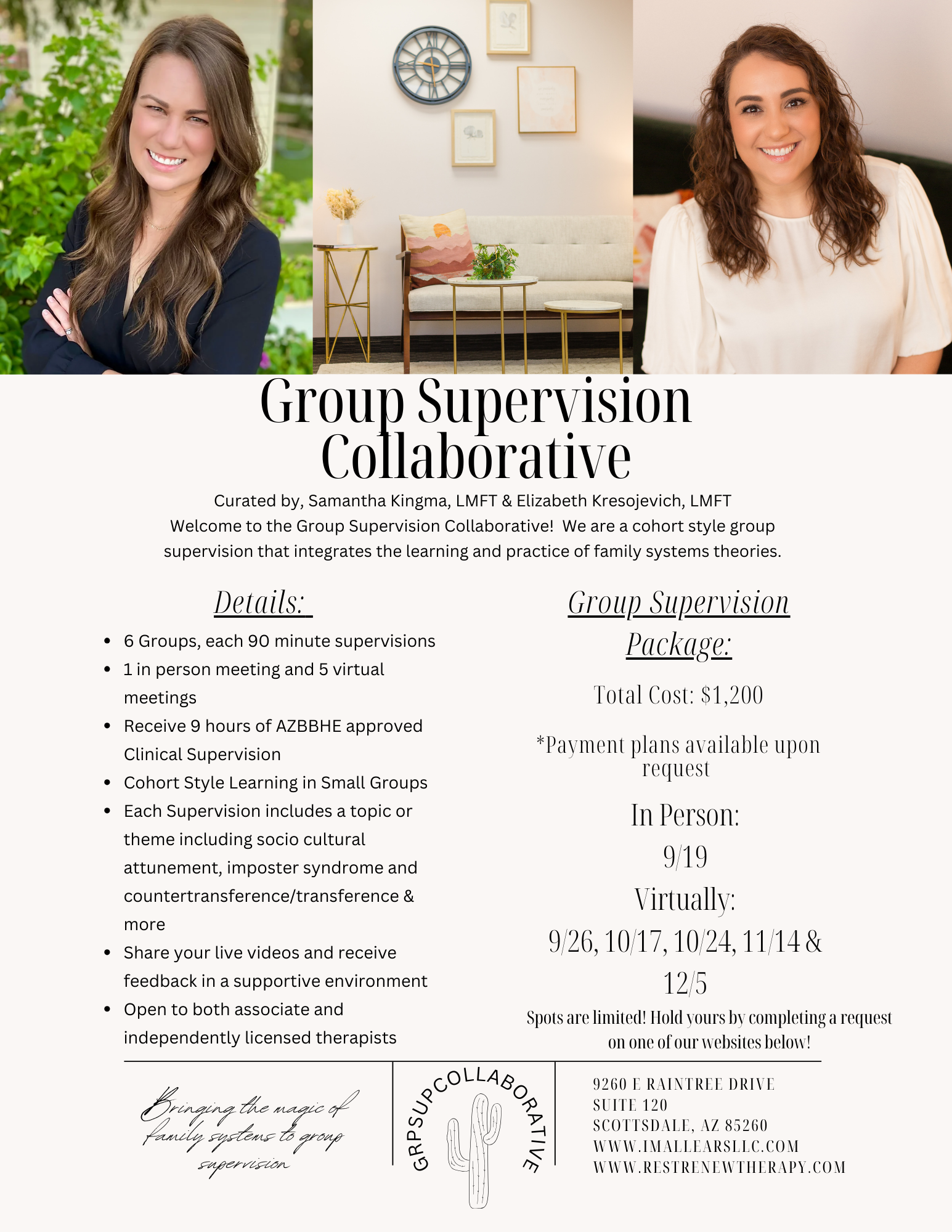 MFT Supervision — I'm All Ears, LLC