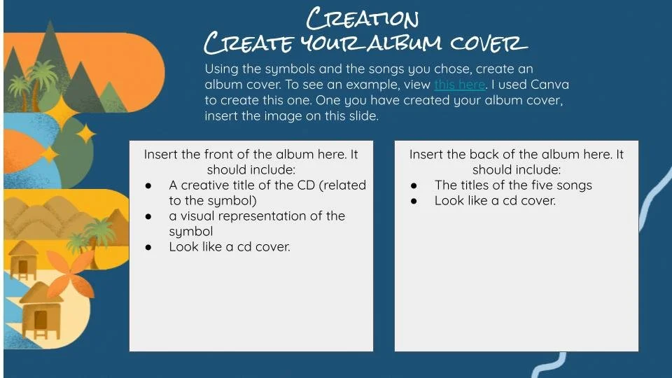 Create an Art Piece Summative Assessment — Educator Andrea