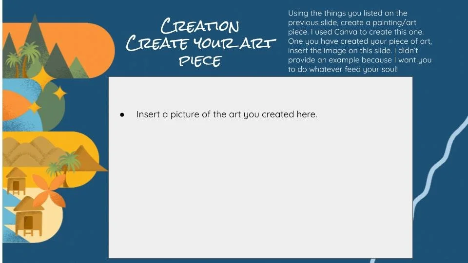 Create an Art Piece Summative Assessment — Educator Andrea
