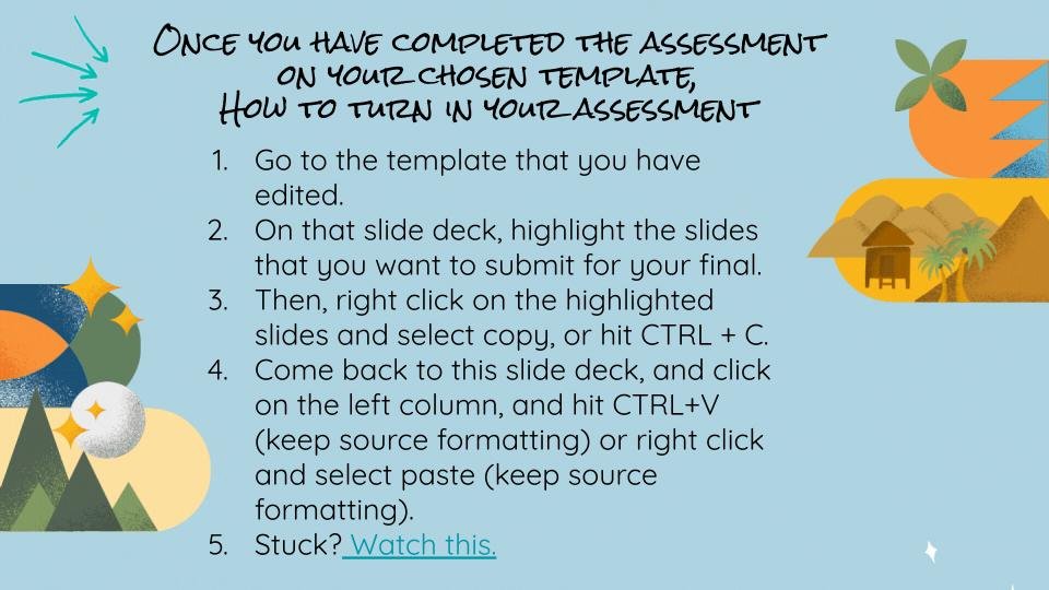Book Cover Assessment — Educator Andrea