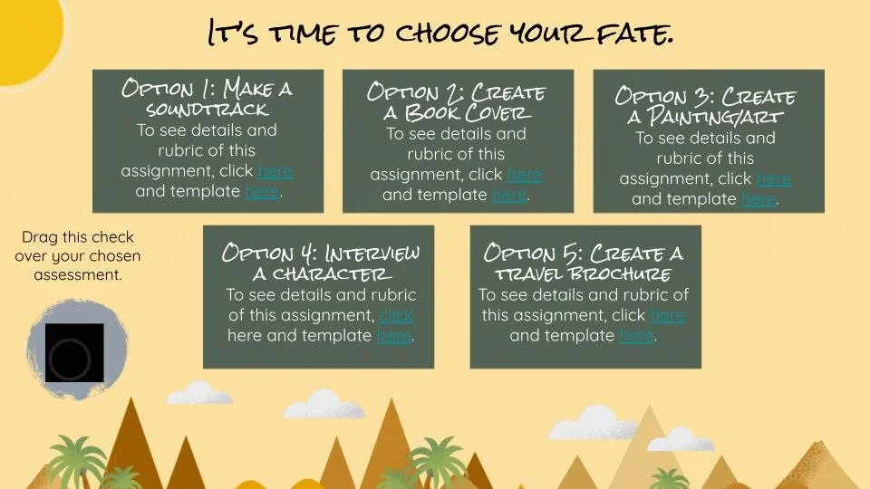 Project Based Learning Bundle (All FIVE project assessments included ...