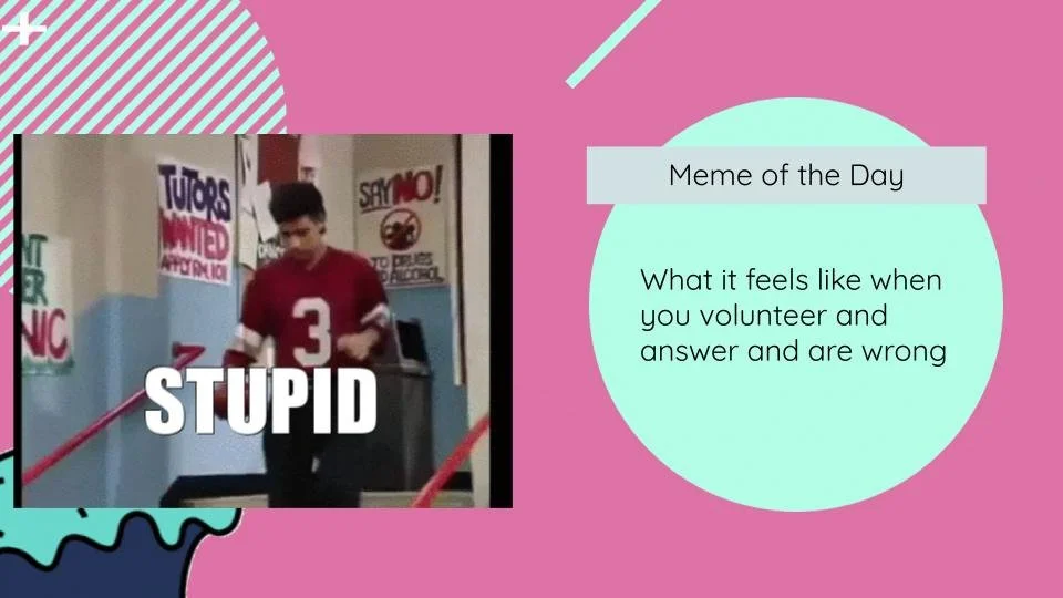 90s-Themed Welcome Slides — Educator Andrea