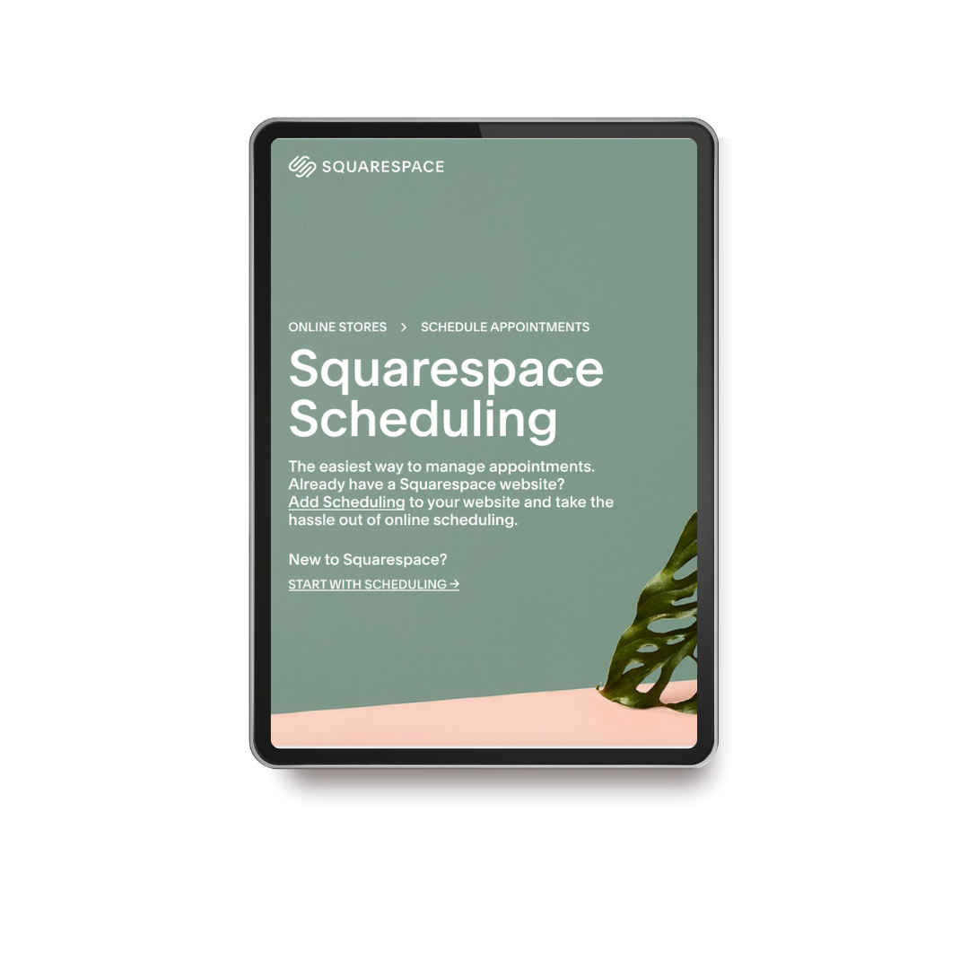 Easy Online Squarespace Acuity Scheduling Course | The Ginkgo Tree ...
