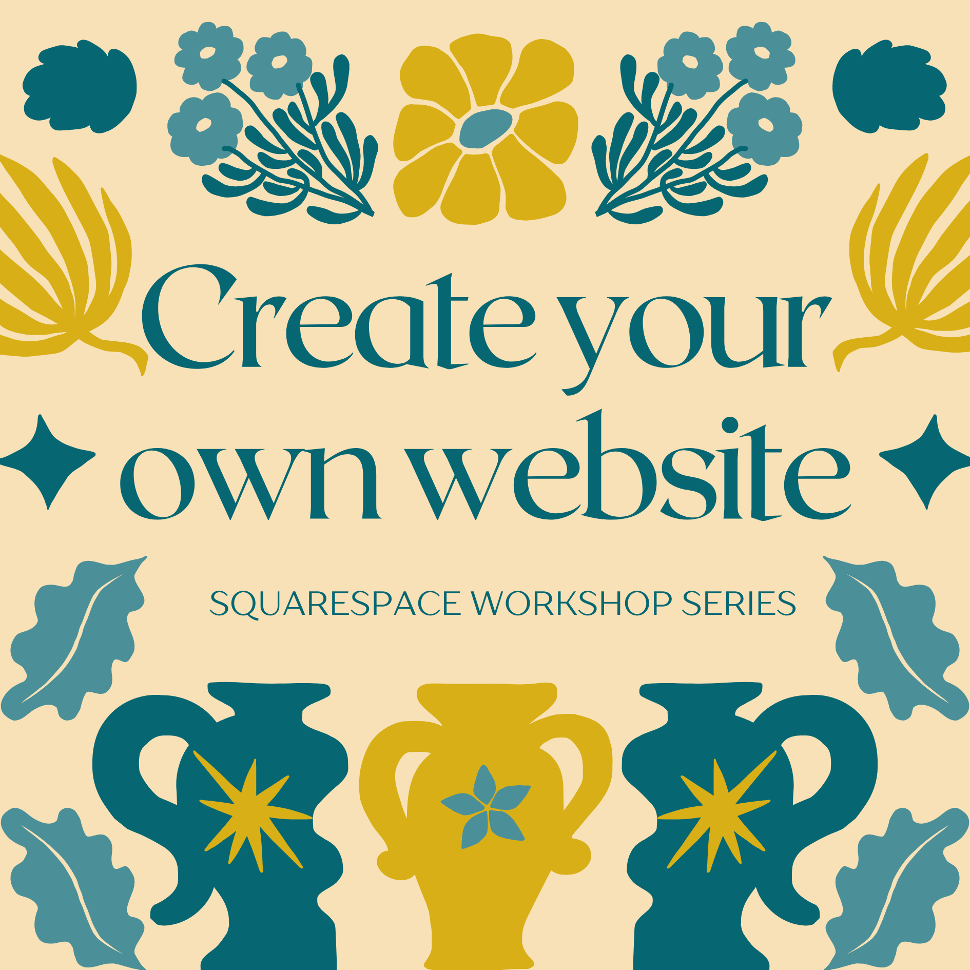 Squarespace Web Design Workshop | The Ginkgo Tree Creative Studio
