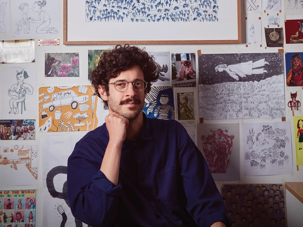 We visited Benjamin Phillips in his Hastings studio, where we were ...