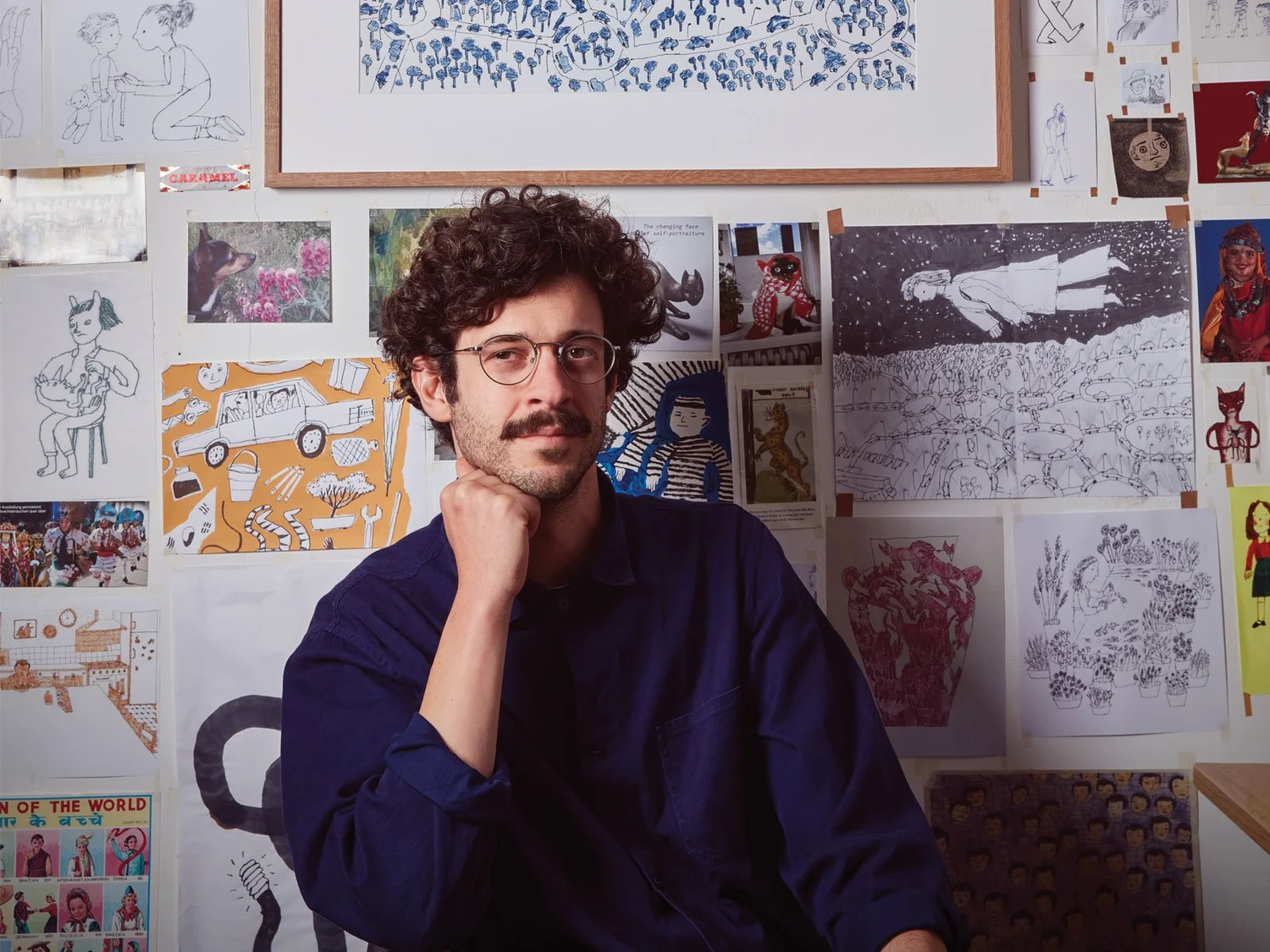 We visited Benjamin Phillips in his Hastings studio, where we were surrounded by all his ...