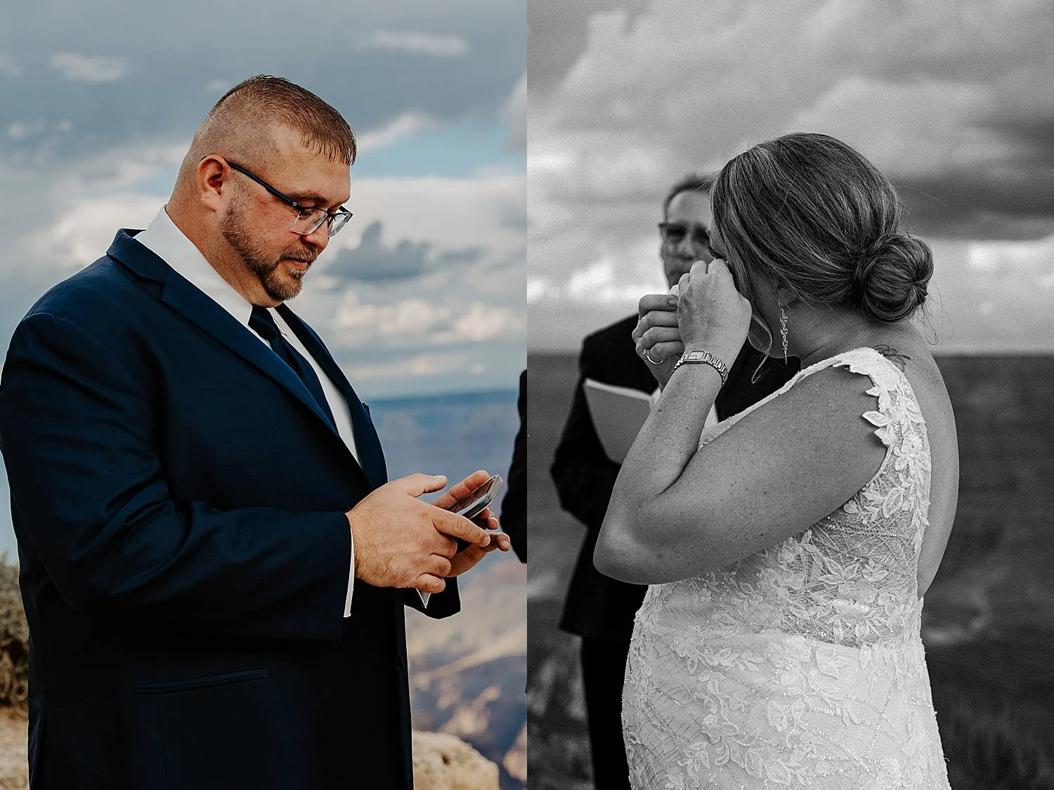 Grand Canyon Elopement at Moran Point | South Rim Wedding Photographer ...