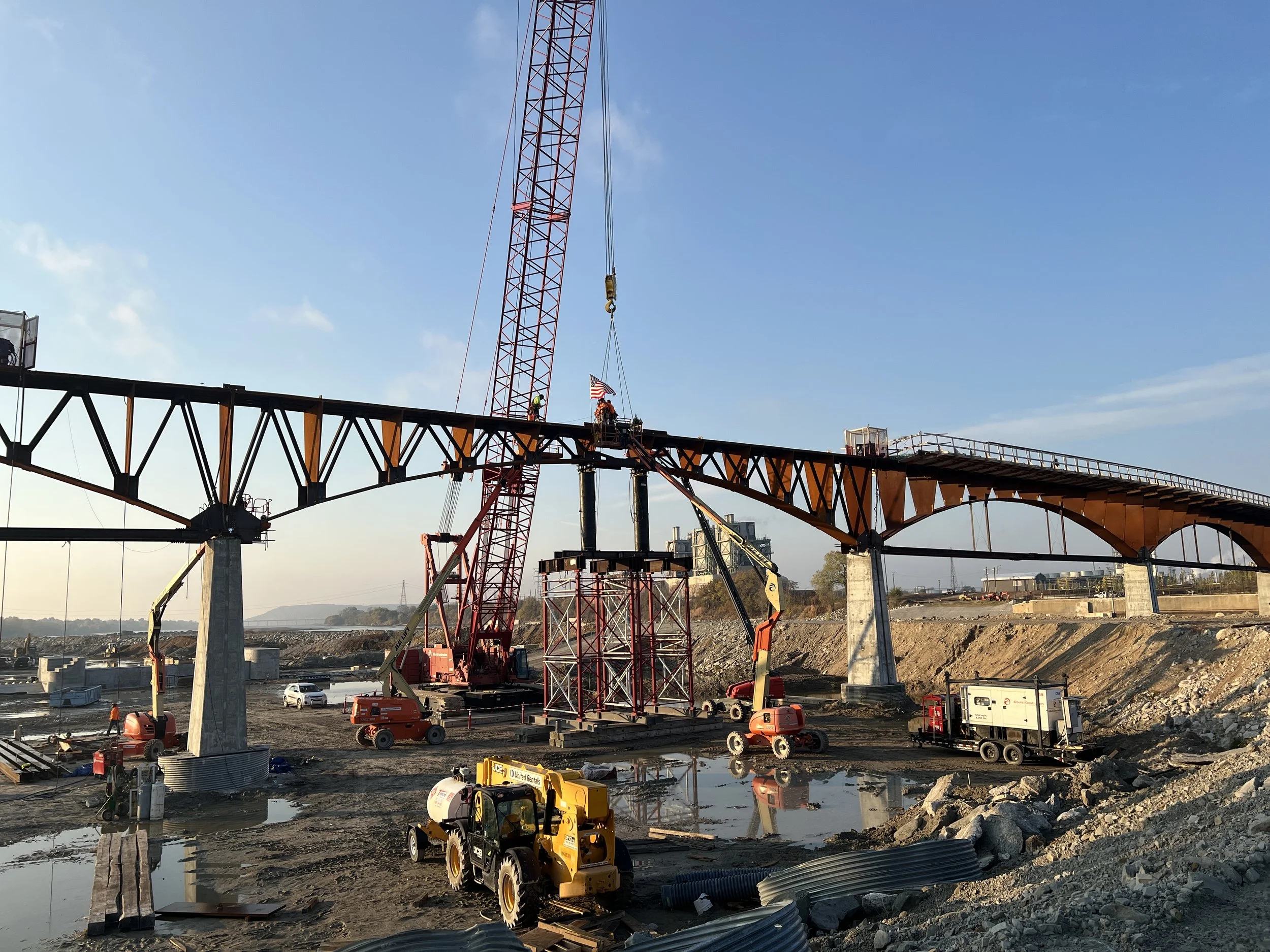 Pedestrian Bridge - LVF Landscape Architects