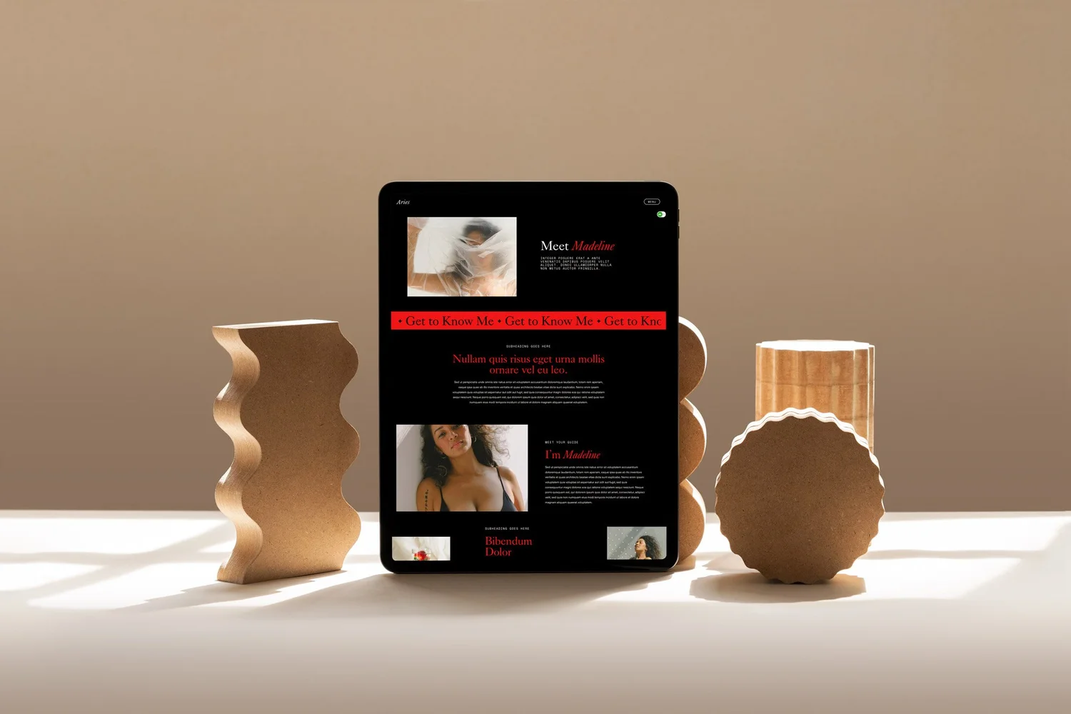 Aries | Spiritual Website Templates — Arcoíris Design Studio