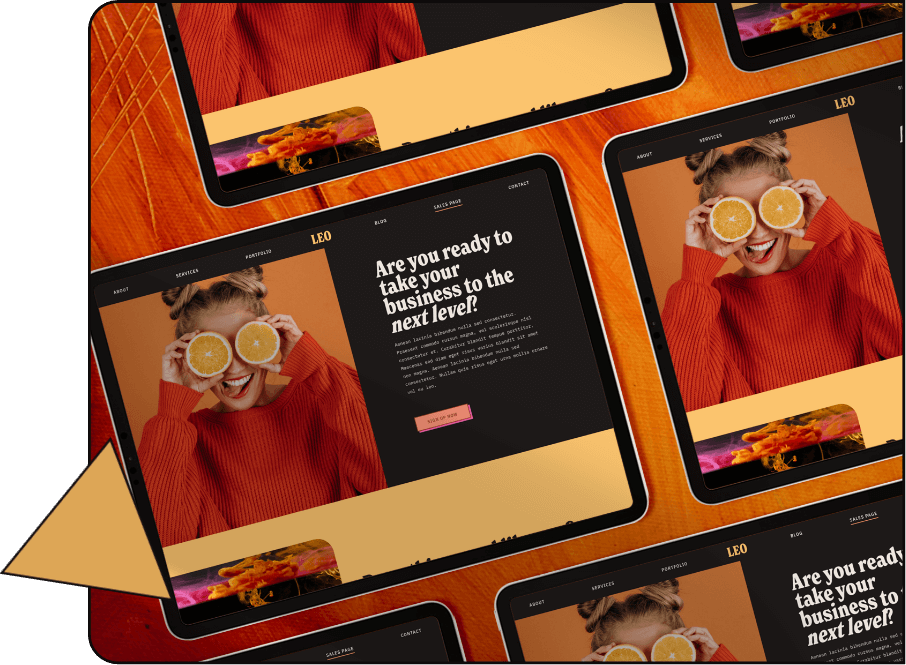 Leo | Spiritual Website Templates — Arcoíris Design Studio