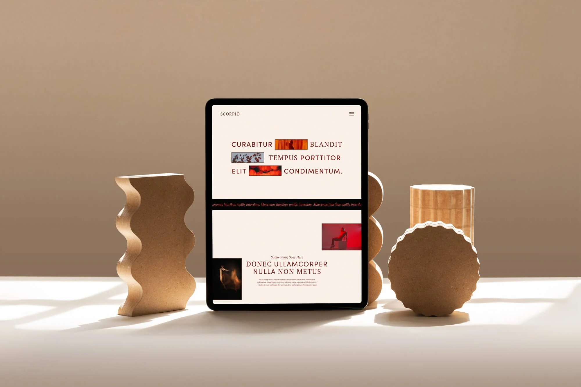 Scorpio | Spiritual Website Templates — Arcoíris Design Studio