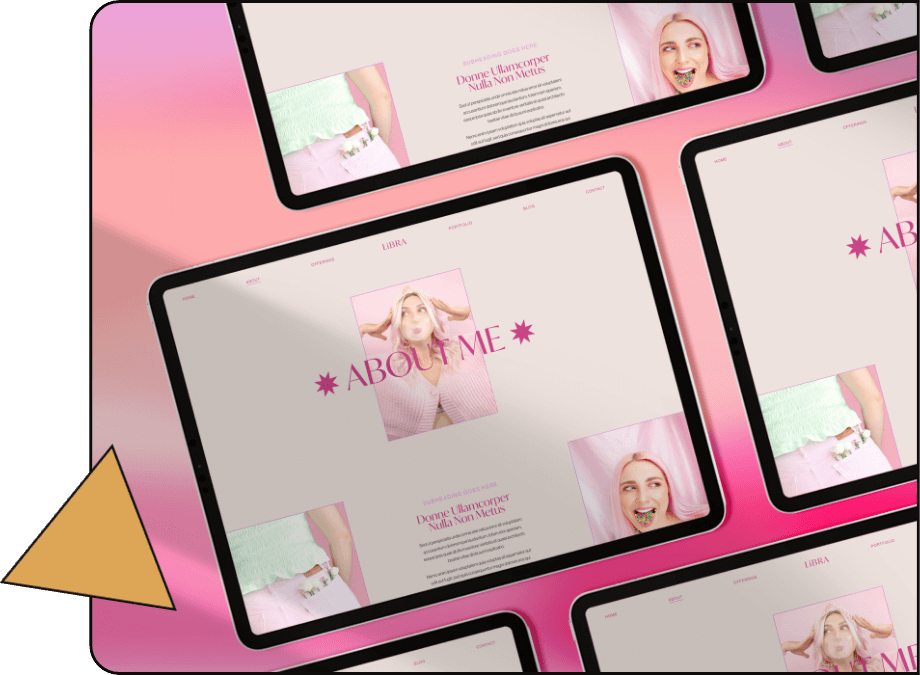 Libra | Spiritual Website Templates — Arcoíris Design Studio